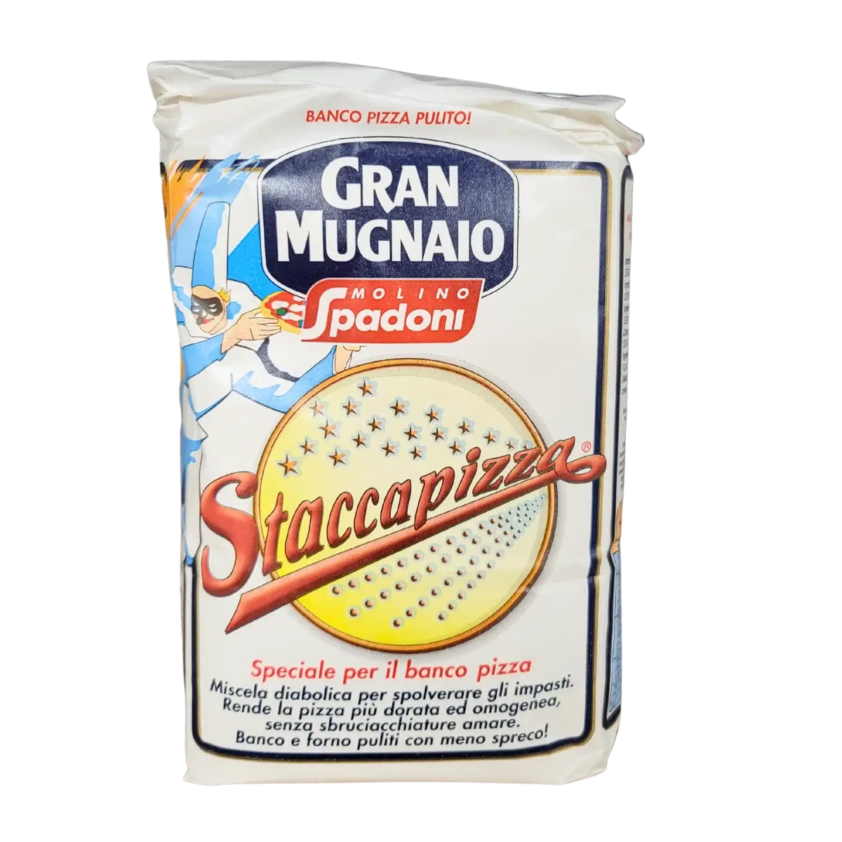 Farine Semoule Pizza Staccapizza Molino Spadoni 5kg | EasyGusto.fr