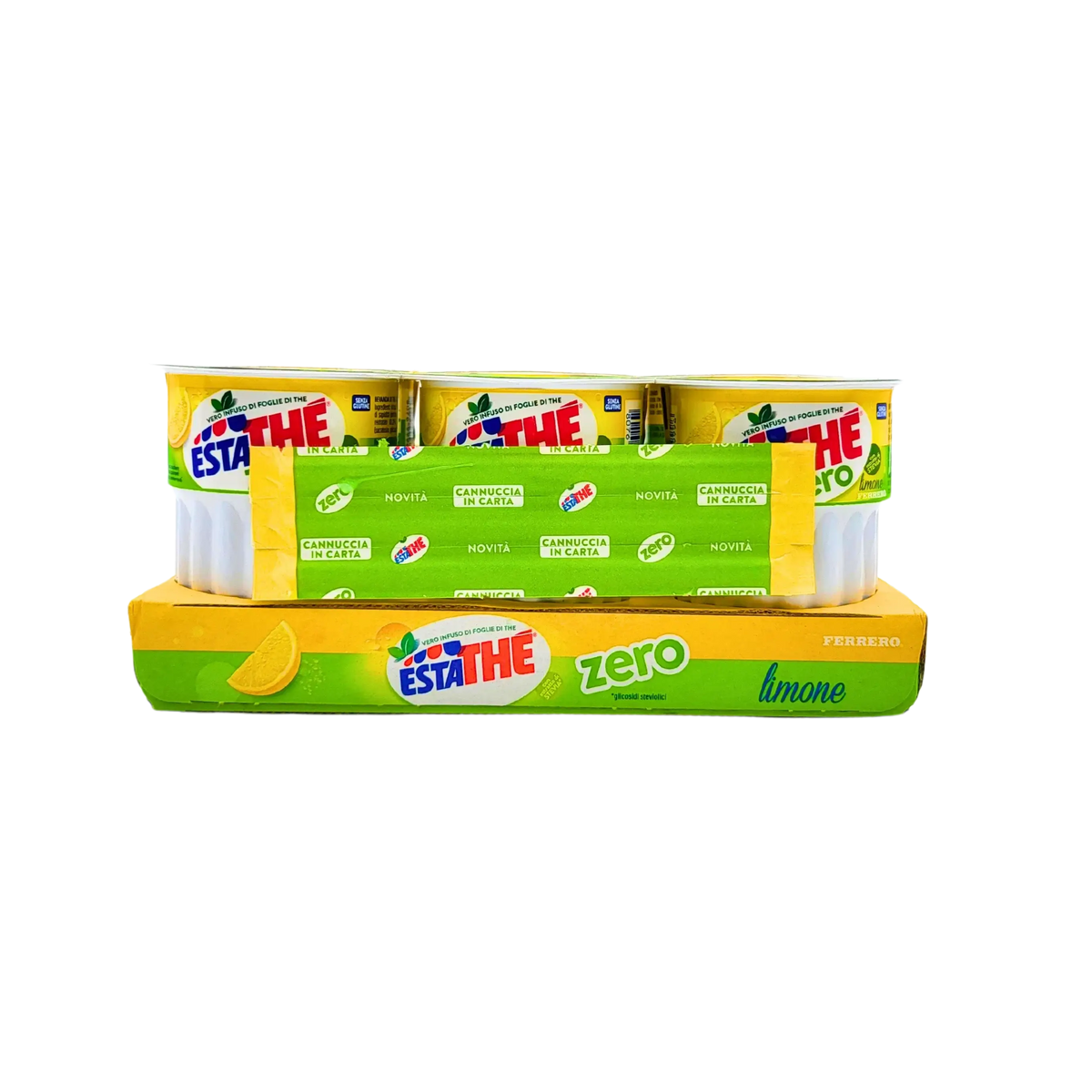 Pack de 6 Estathé Zero Citron Ferrero 200ml — EasyGusto.fr